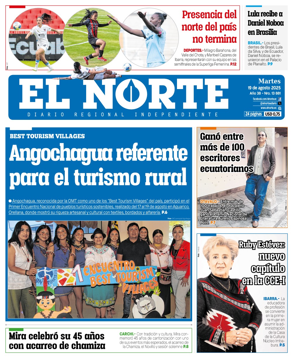 Portada 19 agosto 2025 | Diario El Norte